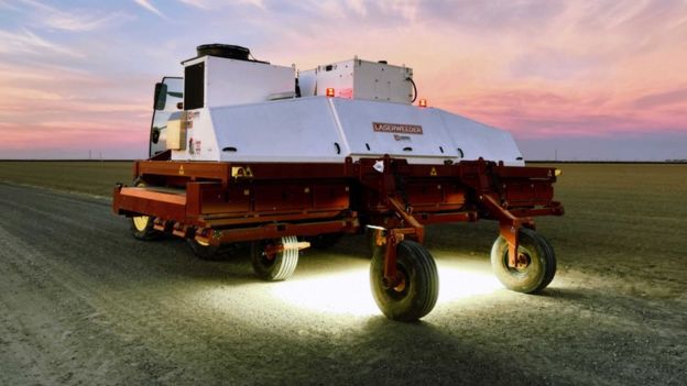 Lasers, drones and AI: The future of weeding - BBC News