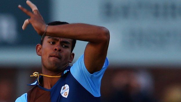 Shiv Thakor: Derbyshire all-rounder investigated by police over ...