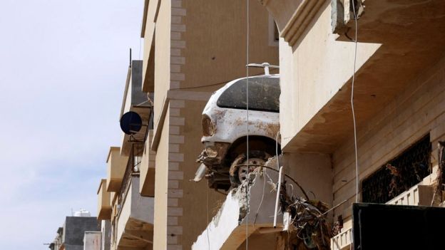 Libya floods: The bodies left unrecognisable by disaster - BBC News