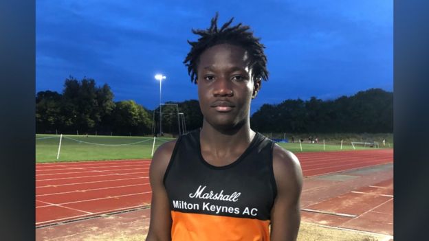 Milton Keynes athletes inspired by Olympian Rutherford's success - BBC News