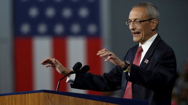 Clinton aide John Podesta tells Trump: 'Get a grip' - BBC News