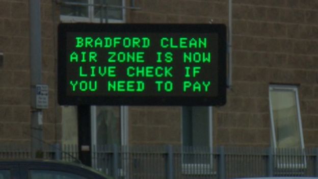Bradford Clean Air Zone generates almost £2m - BBC News