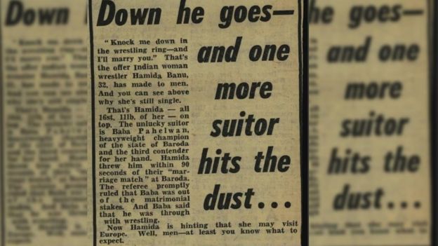 Hamida Banu: The incredible life of India's 'first' woman wrestler ...