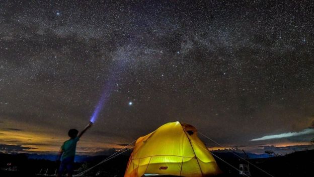 Astronomy: How to see five planets and a comet in night sky - BBC Newsround