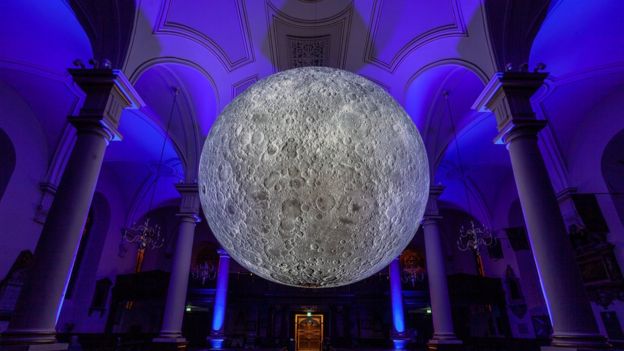 Moon museum exhibit to return to Derby Cathedral - BBC News