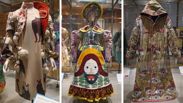 Grayson Perry's dresses really are works of art in new exhibition - BBC ...