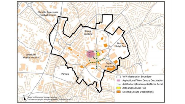 Wrexham 'masterplan' to regenerate town - BBC News