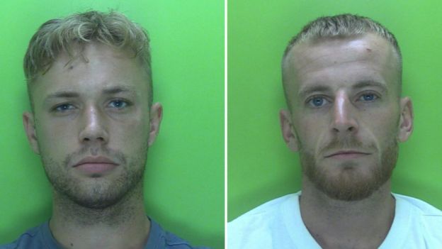 Victim needed brain surgery as pair jailed over Mansfield attack - BBC News