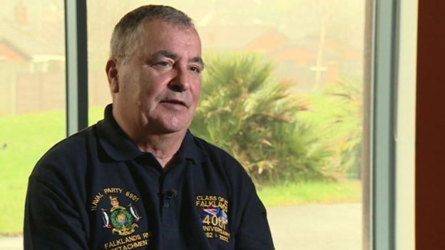 Falklands 40: Recalling Royal Marines' stand against invasion - BBC News