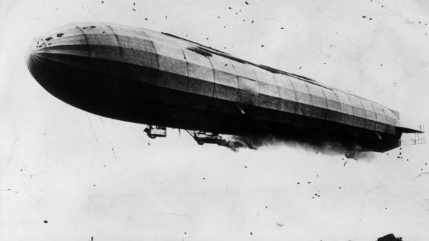 The 'silent Zeppelin raid' that killed 32 people in London - BBC News