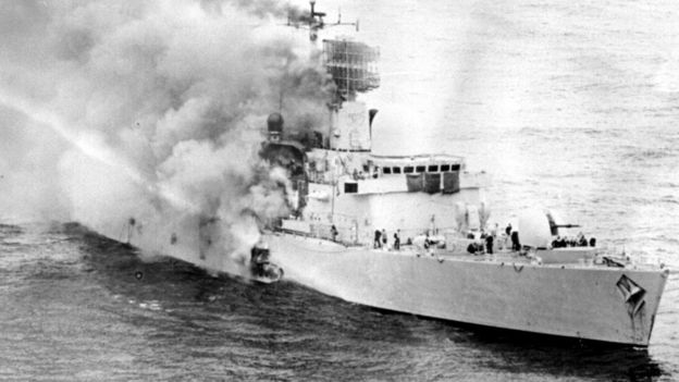 HMS Coventry sinking anniversary: 'War we weren't prepared for' - BBC News