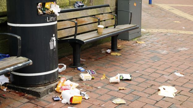 School pupils face £80 fines for dropping litter - BBC News