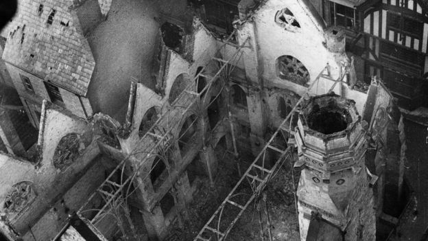 The Coventry Blitz: 'Hysteria, terror and neurosis' - BBC News