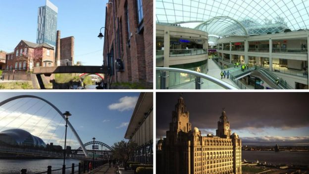 Northern Powerhouse 'undermined' by austerity, five years on - BBC News