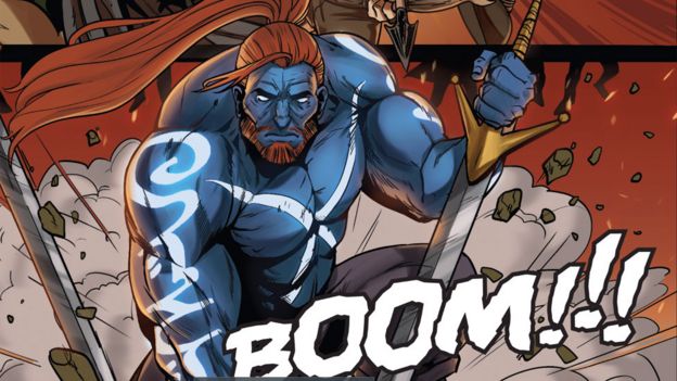 Scottish superhero challenge to Marvel and DC Comics - BBC News