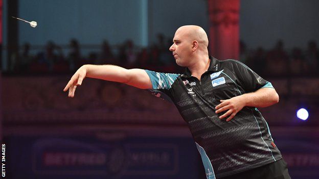 PDC World Matchplay: Rob Cross wins title with 18-13 win over Michael ...