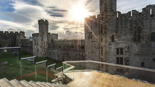 Caernarfon Castle £5m renovation completed after three years - BBC News