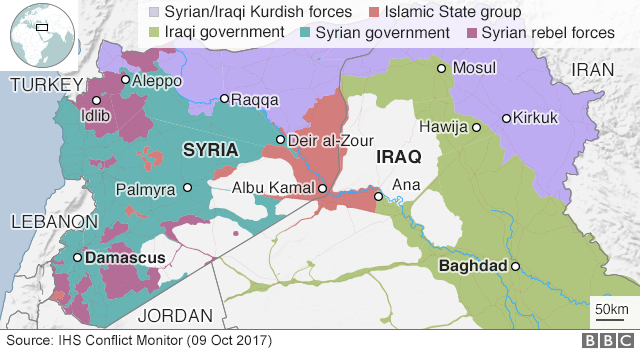 Syria War Turkish Forces Set Up Positions In Idlib Bbc News