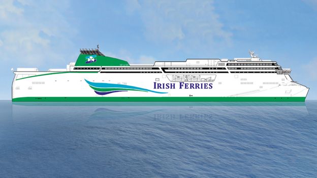 Irish Ferries to build new ship for Holyhead to Dublin crossing - BBC News