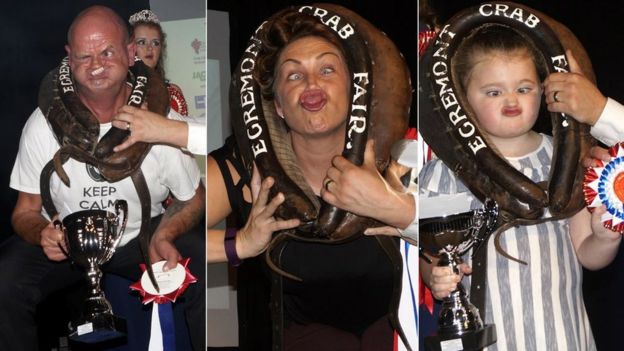 Man wins Gurning World Championships in Cumbria for second time - BBC News