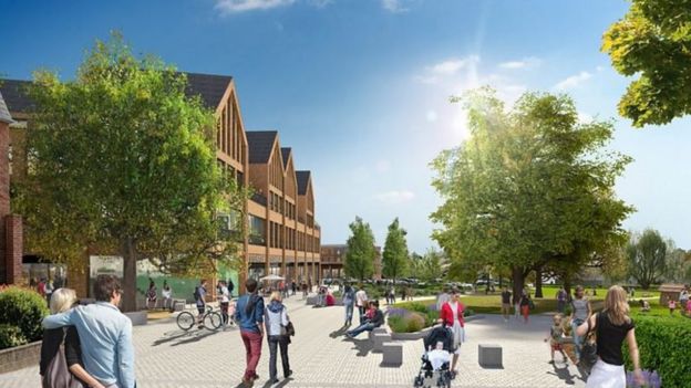 Wokingham park hotel and housing plans approved - BBC News