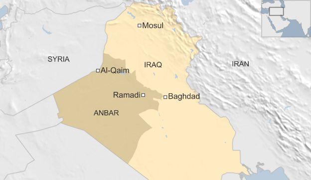 Iraq conflict: Air strikes on IS-held border town 'kill dozens' - BBC News