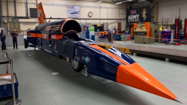 Bloodhound supersonic car project back on track - BBC News
