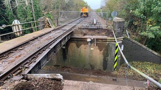 Stonea Road bridge in Cambridgeshire named most-bashed in Britain - BBC ...