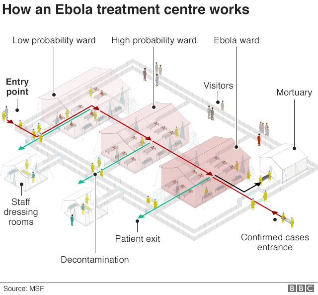 Ebola: How a disease is prevented from spreading - BBC News