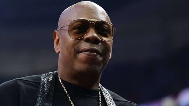 Dave Chappelle surprises Liverpool comedy club with secret show - BBC News