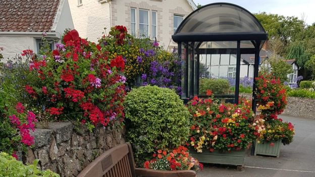Guernsey volunteers win gold at Britain in Bloom awards - BBC News