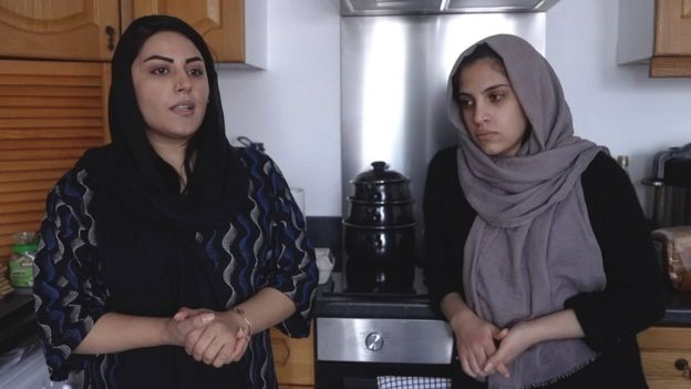 Afghanistan: How one TV presenter became a refugee - BBC News