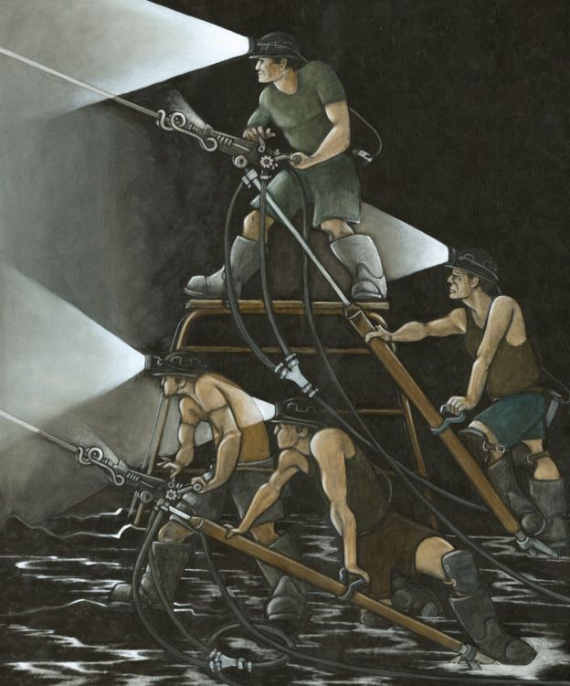 Gallery marks miner artist Bob Olley's 80th birthday - BBC News