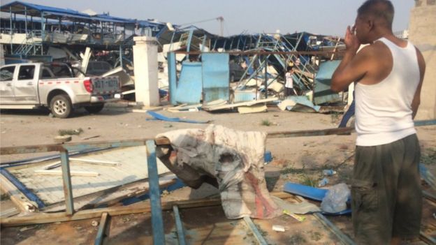 Tianjin chemical blast: China jails 49 for disaster - BBC News