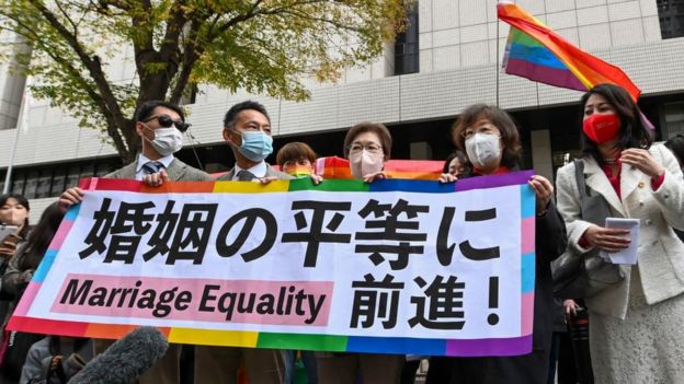 Japan Pm Fires Aide Over Derogatory Lgbt Remarks Bbc News