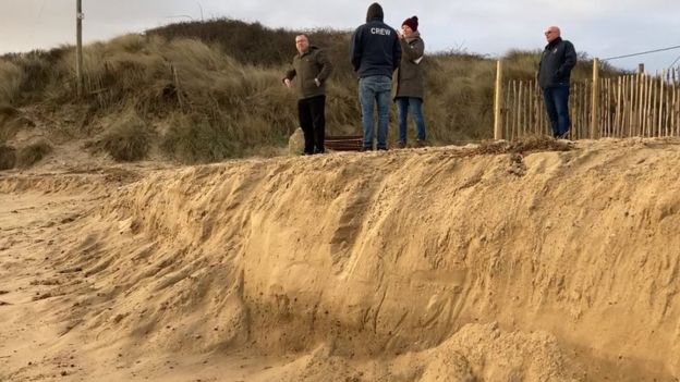 Hemsby lifeboat crew appeals for materials after storm damages ramp ...