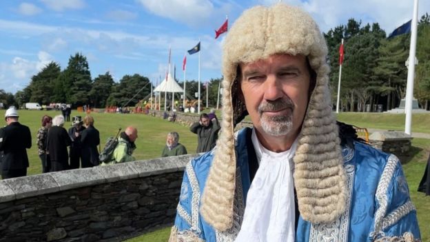 King Charles III proclaimed Lord of Mann on Tynwald Hill - BBC News