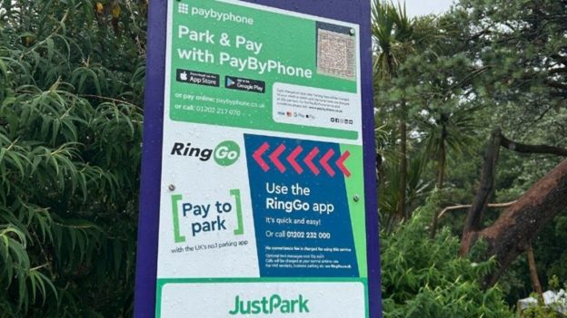 Further warning over fake QR code scam at beach car parks - BBC News