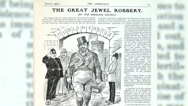 Royal raid: The curious case of the Irish Crown Jewels - BBC News