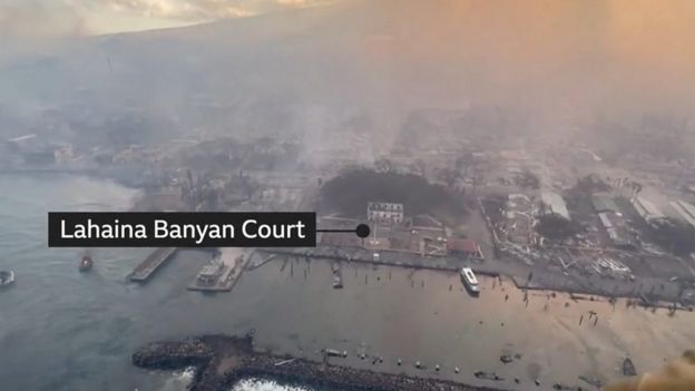 Hawaii fire: Maps and before and after images reveal Maui devastation ...