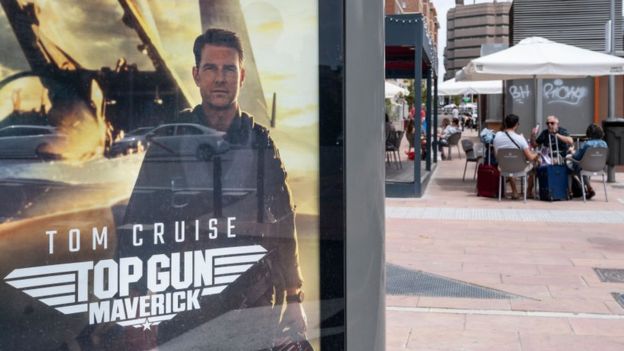 Top Gun: Maverick betrays Hollywood's weakness in China - BBC News