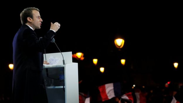 Full transcript of Emmanuel Macron speech - BBC News