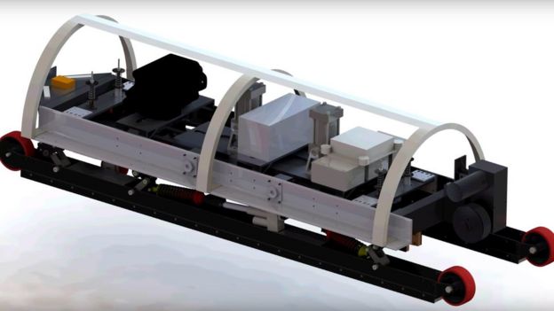 Winning Hyperloop design revealed by MIT engineers - BBC News