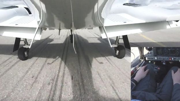 AI pilot 'sees' runway and lands automatically - BBC News