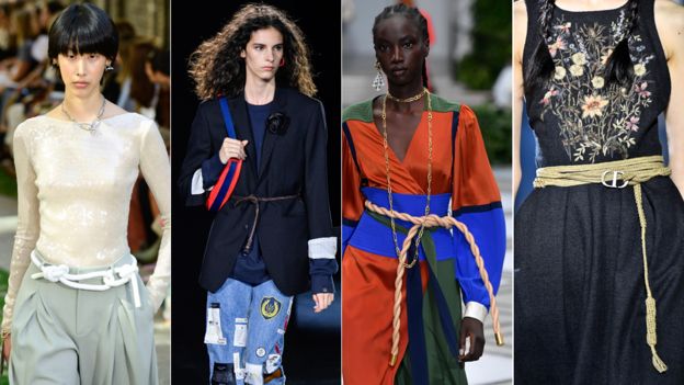 Fashion lookahead: Seven major looks for 2020 - BBC News