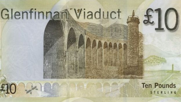 Bank of Scotland unveils new £10 plastic note design - BBC News