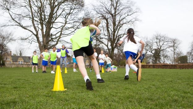 More children taking part in school sports project - BBC News