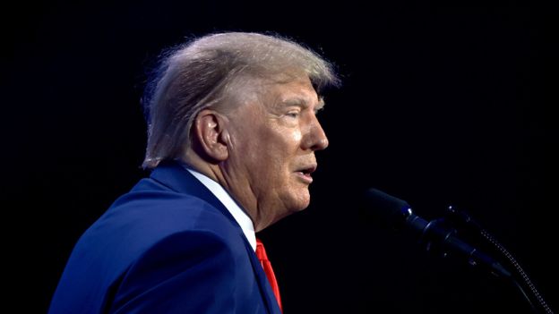 Donald Trump accused of multi-part conspiracy over 6 January attack - BBC News