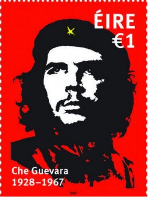 Irish Che Guevara stamp prompts protest - BBC News
