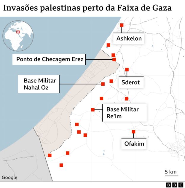 Israel tenta retomar controle de áreas atacadas pelo Hamas e busca reféns; o que se sabe até ...